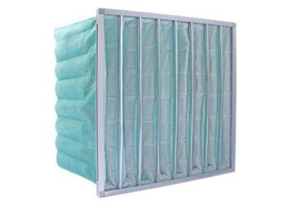 China Humidity Resistant Synthetic Fiber Pocket Air Filter With Aluminium Alloy Frame for sale