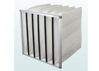 China Efficiency Synthetic Fiber Bag Filter Bag Air Filter With Aluminium Alloy Frame for sale