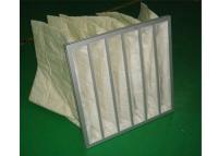 China Synthetic Fiber Pocket Air Filter With 80% Humidity Initial Pressure 50Pa for sale