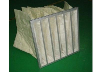 China Synthetic Fiber Pocket Air Filter With 80% Humidity Initial Pressure 50Pa for sale