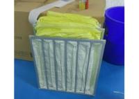 China Pocket Air Filter With Synthetic Fiber Humidity Resistance Low Initial Pressure for sale