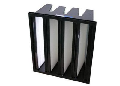 China Filtration Class V Bank Filter With FiberGlass And Holt Melt Beads for sale
