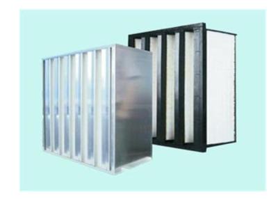 China V Cell Filter  - Dust Holding Capacity 18 Sq.m Consistent Filtration F9 Efficiency for sale
