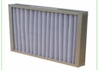 China 96mm Thickness Pleated Panel Air Filters with G4 Efficiency and Customizable Porosity for sale