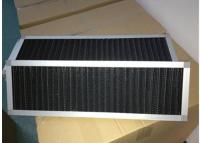 China Active Carbon Material Pleated Panel Air Filters for Air Purification for sale