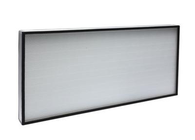China ULPA Glassfiber Filter With Aluminum Alloy Frame And Hot Melt Adhesive for sale