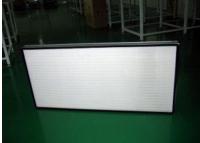 China Industrial Aluminum Alloy Frame ULPA / HEPA Air Filter Customized Size for sale