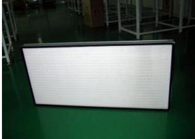 China Industrial Aluminum Alloy Frame ULPA / HEPA Air Filter Customized Size for sale