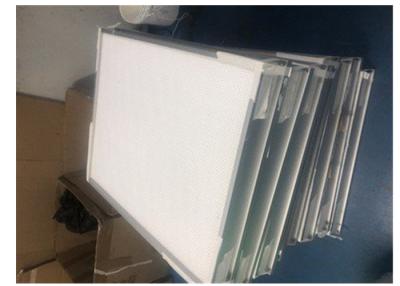 China Customed ≤100.C Hot Melt Adhesive Mini Pleated Aluminum Alloy ULPA Air Filter for sale