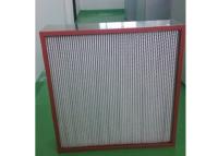 China Mini Pleated Air Filter With 99.9995% Efficiency Customzied Size And Frame for sale