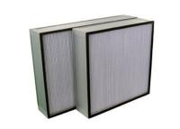 China Glassfiber ULPA Air Filter With 99.9995% Efficiency For Cap Installation for sale
