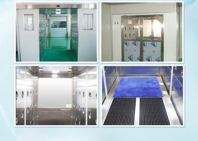 China LED Light Air Shower Room With 200 Pa Pressure Interlock System For Cleanroom for sale