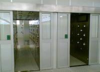China Energy Saving 380V Air Shower Tunnel With LED Lighting And UV Lamp PLC Control for sale