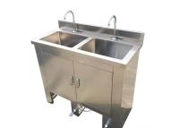 China Stainless Steel Medical or Hospital Clean room Wash Basin With Foot Switch for sale
