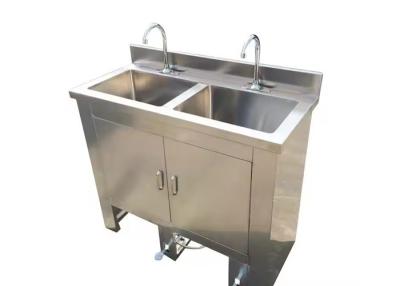 China Stainless Steel Medical or Hospital Clean room Wash Basin With Foot Switch for sale
