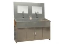 China Stainless steel 304 Customized Medical Wash Sink With Foot Switch Kick for sale