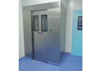 China 220V/50Hz Power Supply Customized Type Airflow Air Shower With Automatic Sliding Door for sale