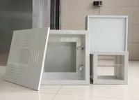 China Powder Coated Steel Frame High Efficiency Filter Box With Low Power Consumption for sale