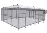 China Customized Size Softwall Clean Room with Aluminum Alloy Frame and PVC Film for Controlled Environments for sale