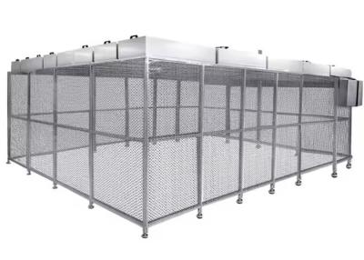 China Customized Size Softwall Clean Room with Aluminum Alloy Frame and PVC Film for Controlled Environments for sale
