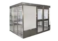 China Adjustable Wind Speed Stainless Steel Frame Softwall Clean Room with Easy Installation for sale