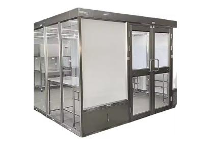 China Adjustable Wind Speed Stainless Steel Frame Softwall Clean Room with Easy Installation for sale