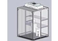 China Customizable Size Softwall Clean Room with Unidirectional Air Flow and Easy Installation for sale