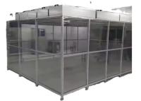 China Bright And Illumination Modular Aluminum Framed Softwall Clean Room for sale