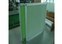 China Customized Pleated Pre Filter With 96mm Thinkness And Custom Metal Frame for sale