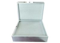 China U15 Efficiency Glassfiber Pleated Air Filter Mini Hepa Ulpa Hot Melt Seal for sale