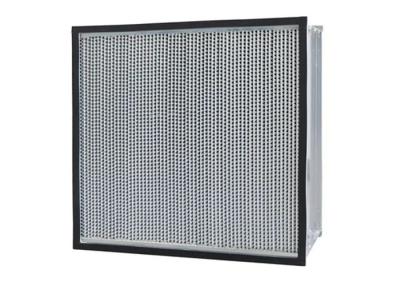 China Glassfiber Mini Pleated Air Filter Frame Aluminum Alloy Dust Holding 360g for sale