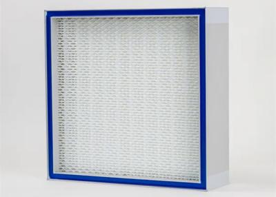 China AB Glue Seal HEPA Air Filter With 99.97% Filter Efficiency And 0.45m/S Air Velocity for sale