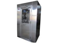 China 1 - 2 Person Electronic Air Shower Clean Room With Three Side Blowing Channels for sale