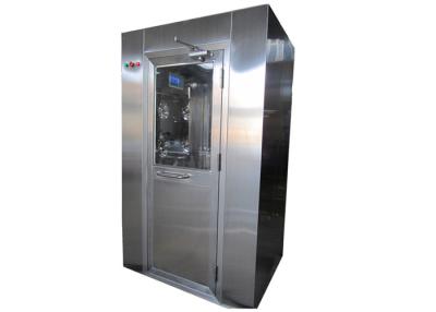 China 1 - 2 Person Electronic Air Shower Clean Room With Three Side Blowing Channels for sale