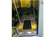China 1 - 2 Person Electronic Air Shower Clean Room With Three Side Blowing Channels for sale