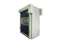 China Auto Rolling Door Cleanroom Air Shower With 3 Sides Nozzle For Medical Industrial for sale