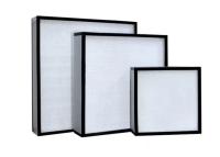 China 1000 M3/h Air Flow Rate ULPA Air Filter With 99.9995% Filtration Efficiency And Metal Screen On Both Sides for sale