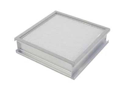 China Galvanize Cap Ultra High Efficiency Air Filter With Polyurethane Sealant for sale