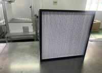 China 99.9995% Filtration Efficiency ULPA Air Filter With Ultra-fine Glass Fiber Media for sale