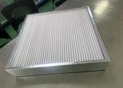 China High Temperature Resistance ULPA Air Filter And Ultra-fine Glass Fiber Media Maximum Operating Temperature 200°C for sale
