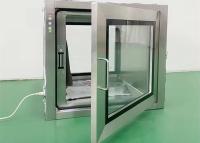 China Locks Cleanroom Pass Box With Custom Supported Options And UV Light for sale