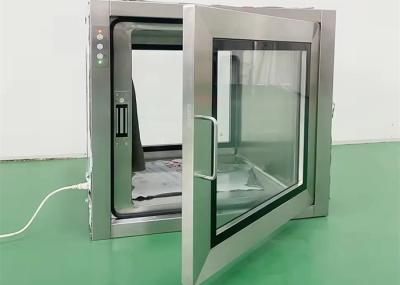 China Locks Cleanroom Pass Box With Custom Supported Options And UV Light for sale