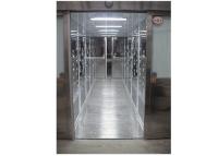 China 1 - 6 Person Air Shower Clean Room With PLC Control System For Commodity for sale