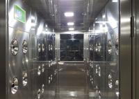China Class 100 Cleanroom Air Shower with PLC Control and Stainless Steel SUS304 Construction for Merchandise for sale