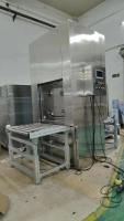 China PLC Clean Room Air Shower Pass-Thru With Auto Conveyor Line For High-tech Manufacturing for sale