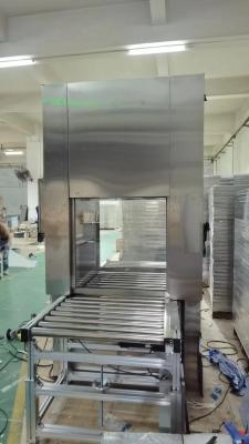 China PLC Clean Room Decontamination Pass Chamber With Conveyor Line For Material Transfer for sale