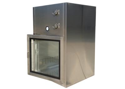 China OEM SS 201 Dynamic Cleanroom Pass Box With Software Computer Interlocking Door for sale