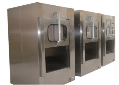 China Normal ODM Stainless Steel 201 Static Pass Box For Clean Room for sale