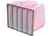China Multi Pockets Filters for Air Conditioning with High Air Volume of 2500m3/h and Easy Installation for sale