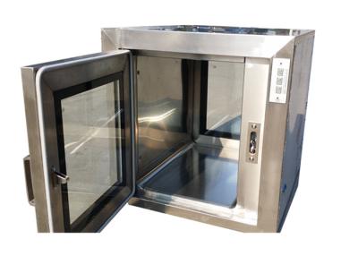 China Custom Stainless Steel 201 Static Pass Through Chamber For GMP Workshop for sale